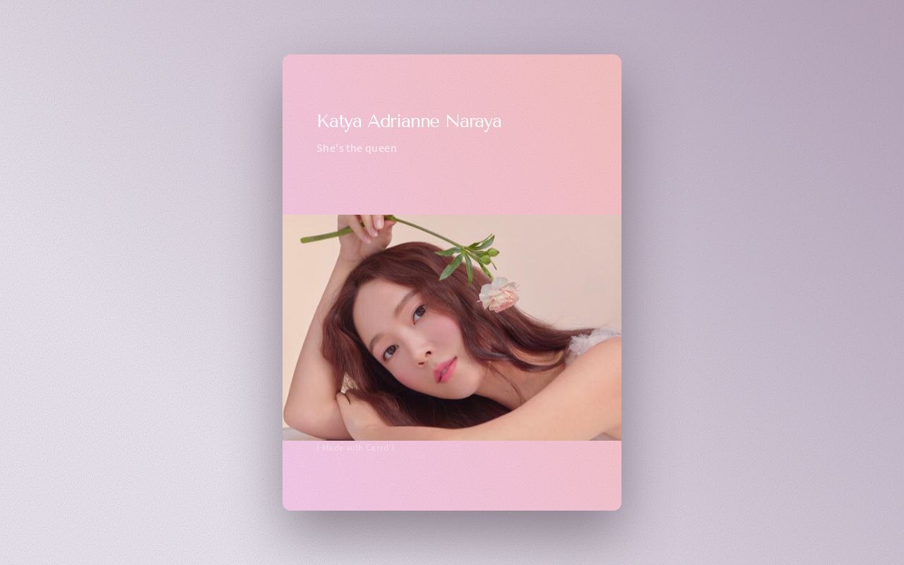 KATYA ADRIANNE NARAYA